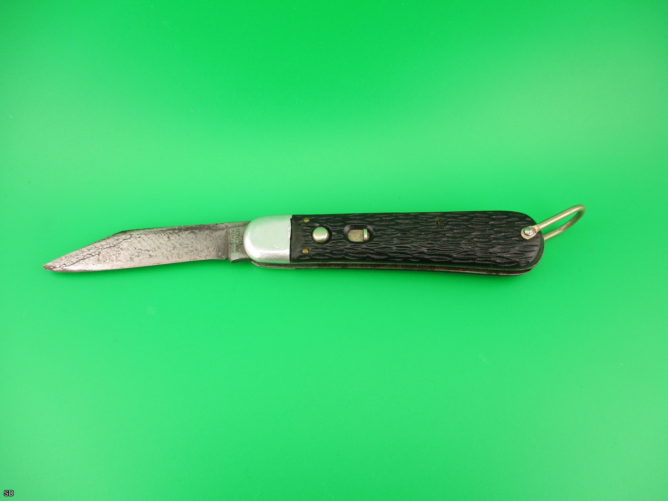 Vintage Schrade Walden M2 Paratrooper Switchblade Knife Black Jigged ...