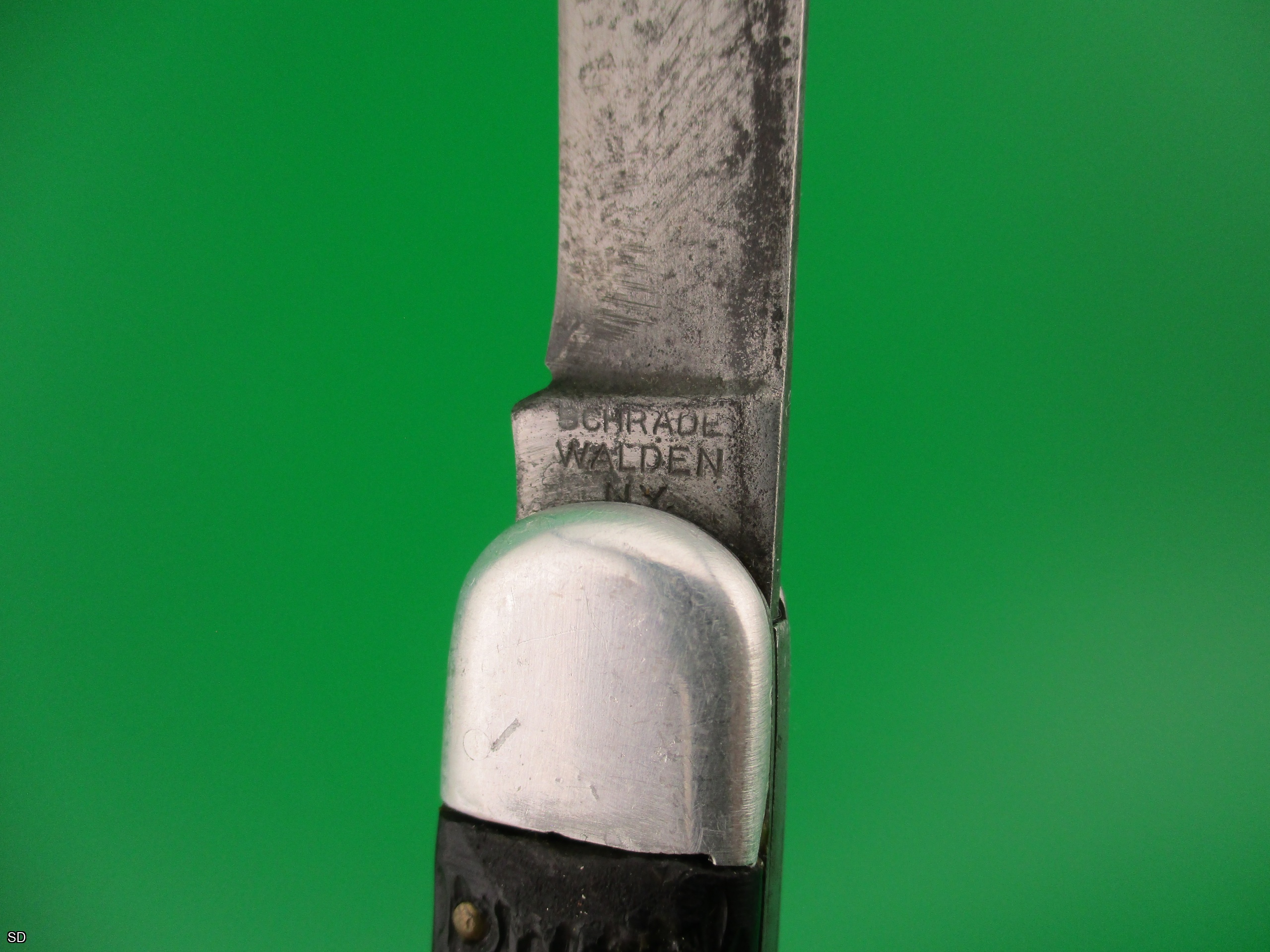 Vintage Schrade Walden M2 Paratrooper Switchblade Knife Black Jigged ...